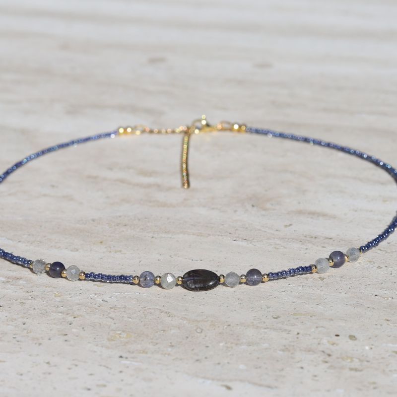 Iolite Necklace *Final Sale* – Lovepray jewelry