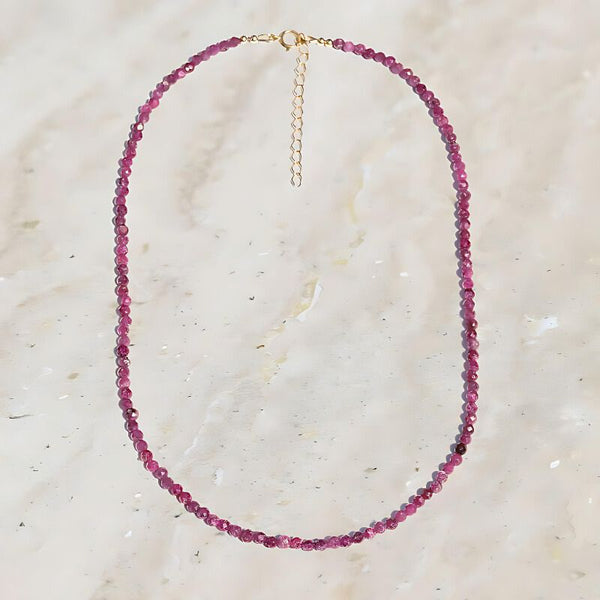 Ruby Delicate Luxury Necklace – Lovepray jewelry