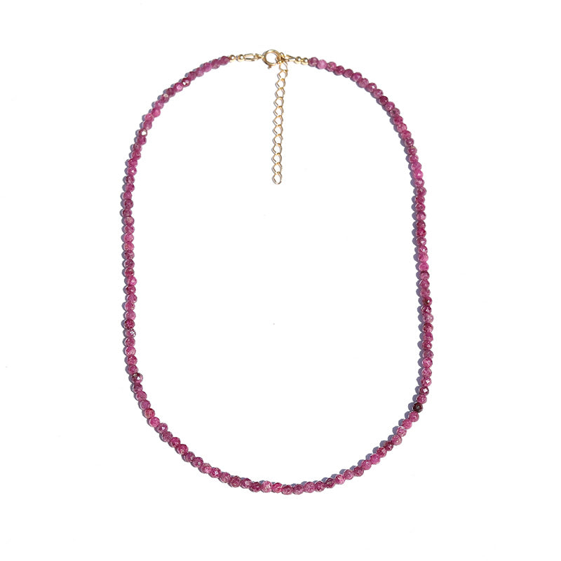 Ruby Delicate Luxury Necklace – Lovepray jewelry